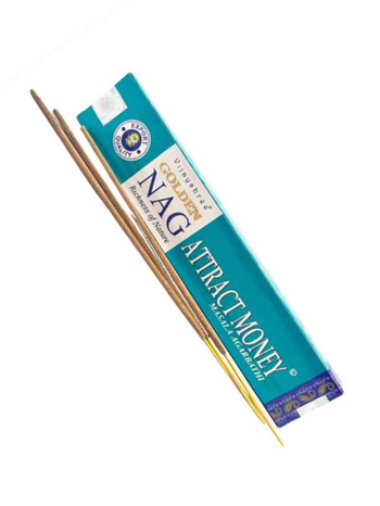Αρωματοθεραπεία :: Αρωματισμός Χώρου :: Αρωματικά Sticks :: Golden Nag Attract Money Αρωματικά ...